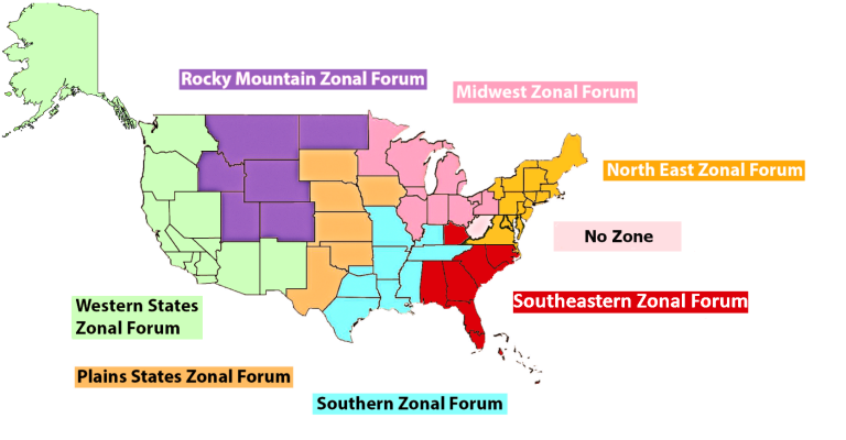 Zones of the US – Narcotics Anonymous USA
